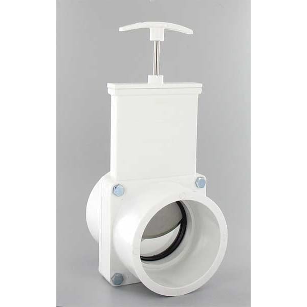 Valterra Gate Valve, Class 125, 3 In., PVC 4304GR | Zoro