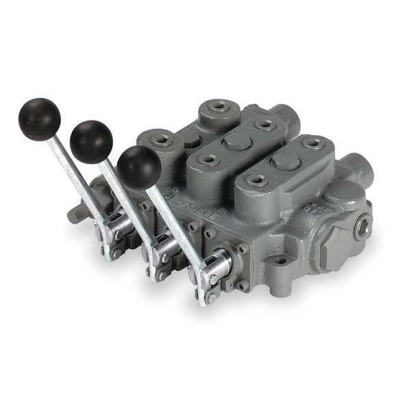 Prince Valve, 4 Way, 3/4 In NPT RD532GCCGAA5A4B1 | Zoro