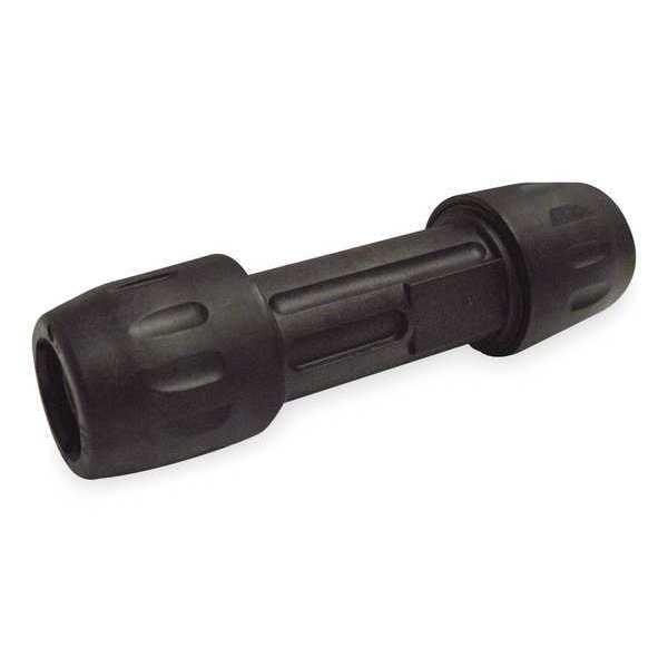 Transair Union Connector, Polyamide, Black 6606 40 00US | Zoro