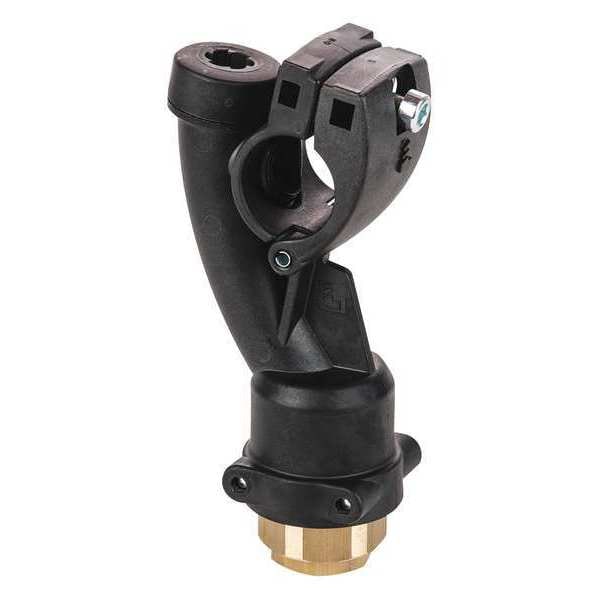 Transair Drop Bracket, Polyamide, Black 6662 40 17 | Zoro