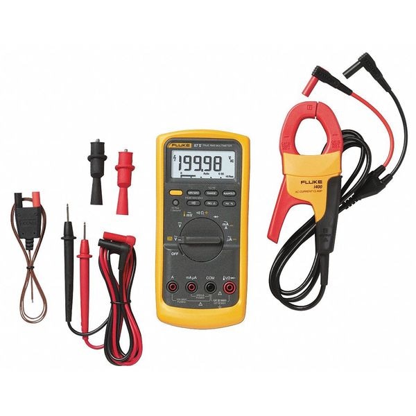 Fluke Industrial Digital Multimeter, 1000V, 10A FLUKE 87V/IMSK | Zoro