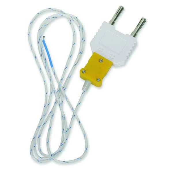 Zoro Select Bead Temp Probe, Type K, -22 to 572 F 4JPL6 | Zoro