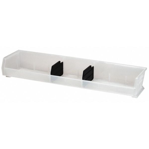Akro-Mils Hang and Stack Bin, Industrial Grade Polymer, Clear ...