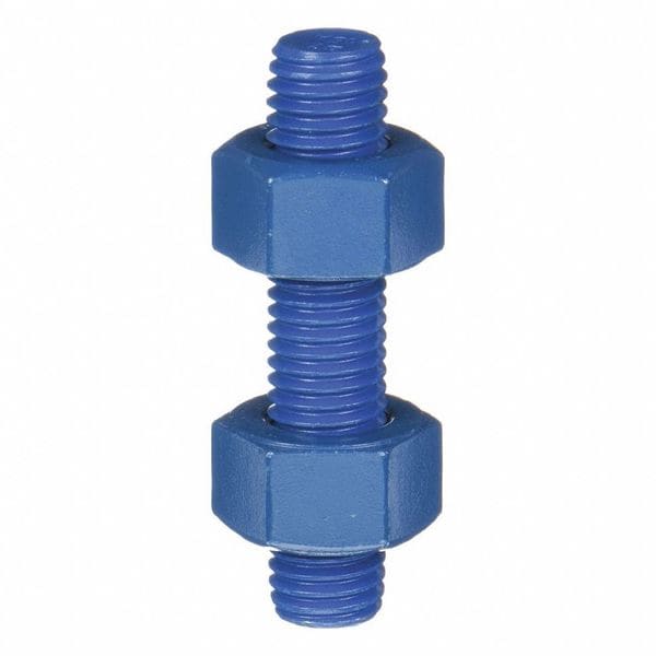 Usa Fastener Fully Threaded Stud, 1 1/8"-8, 7 1/2 in, Steel, Grade B7 ...