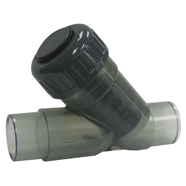 Gf Piping Systems 1" Spigot PVC Y Check Valve 192304008 | Zoro