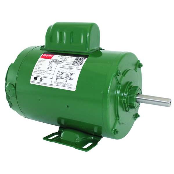 Dayton Capacitor-Start Aeration Fan Motor, 1 HP, 115/230V AC Voltage ...