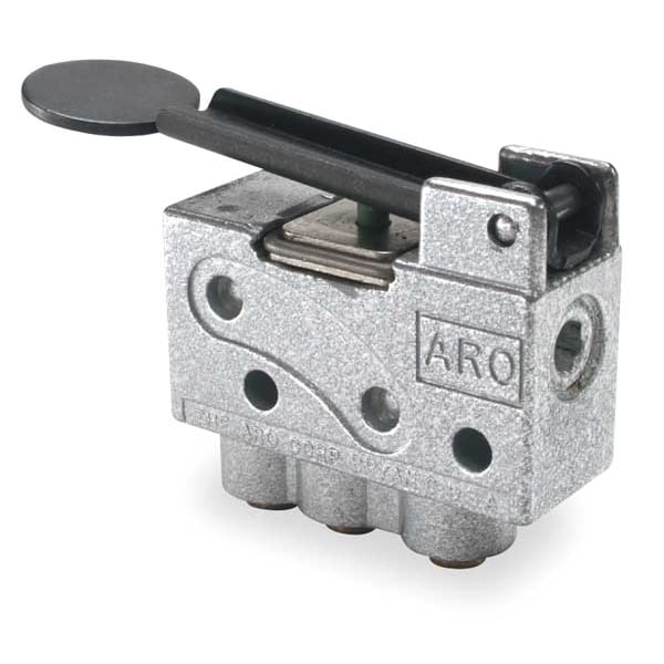 Aro Manual Air Control Valve, 3-Way, 5/32 in 201-2-C | Zoro