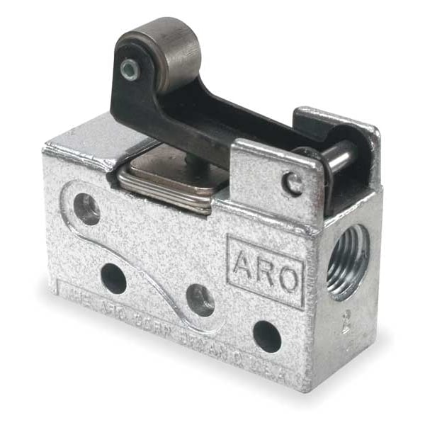 Aro Manual Air Control Valve, 3-Way, 1/8in NPT 202-C | Zoro