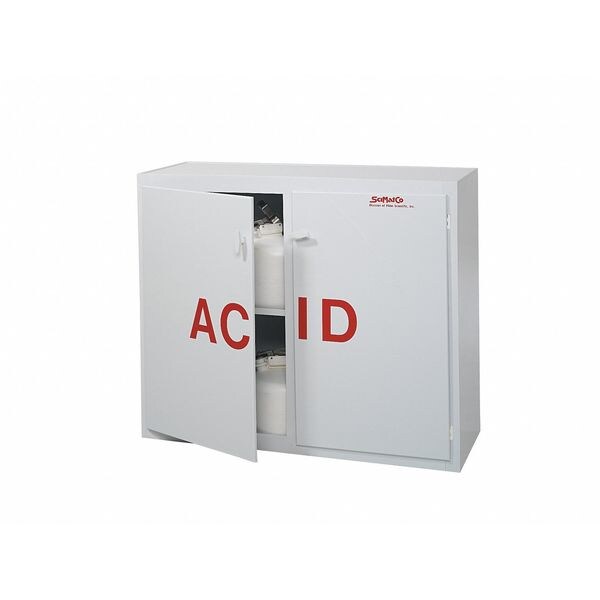 Scimatco Acid Safety Cabinet, 40 In. H, 48 In. W SC5040 | Zoro