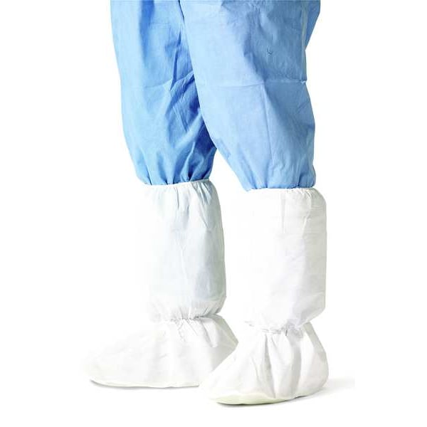 Dupont Disposable Boot Covers, XL, Polyethylene Coated Spunbond ...