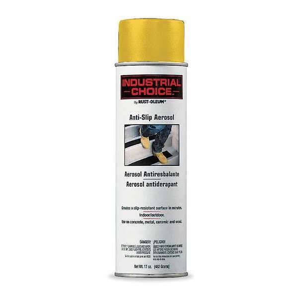 Rust-Oleum Anti-Slip Spray Paint, Yellow, Anti-Slip, 14 sq ft, AS2100 ...