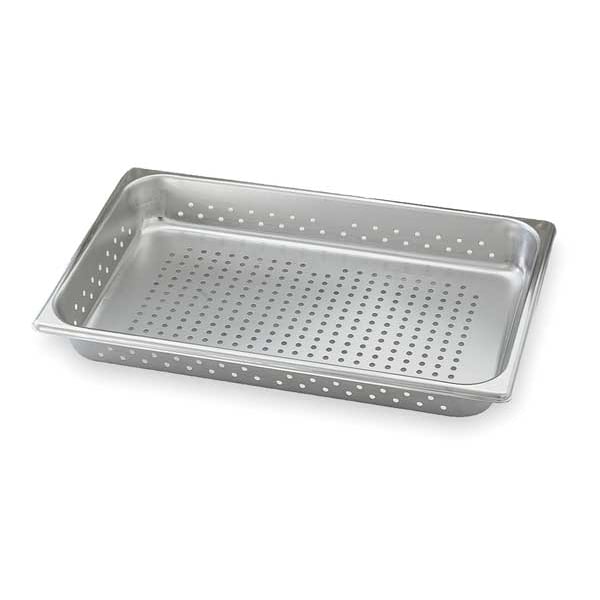 Vollrath Perforated Pan, Full-Size, 3.9 Qt 30013 | Zoro
