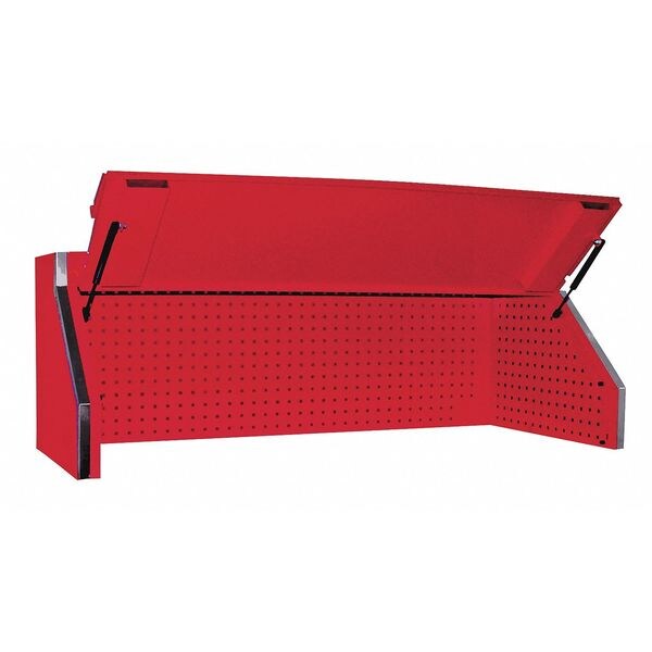 Kennedy Tool Chest Canopy, 60x24x22-3/4 in., Red 60101R | Zoro