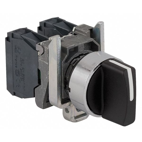 Schneider Electric Selector Switch, 3 Pos, Lever, 22mm ZB4AEQ3802 | Zoro