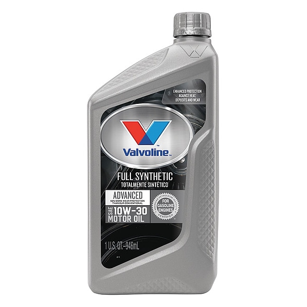 Valvoline Motor Oil, 10W-30, Full Synthetic, 32 Oz. VV935 | Zoro