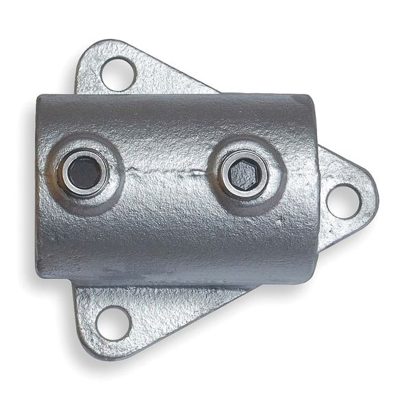 Zoro Select Structural Pipe Fitting, Wall Flange, Cast Iron, 1.5 in ...