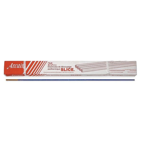Arcair Exothermic Cutting Rods Flux Coated, Pk25, Pk25 42049002 | Zoro
