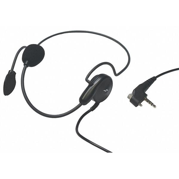 Vertex Standard Headset, Behind the Head, PTT VH-115S | Zoro