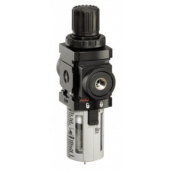 Aro Filter/Regulator, 6.20 In. H, 2.91 In. W P39124-200 | Zoro