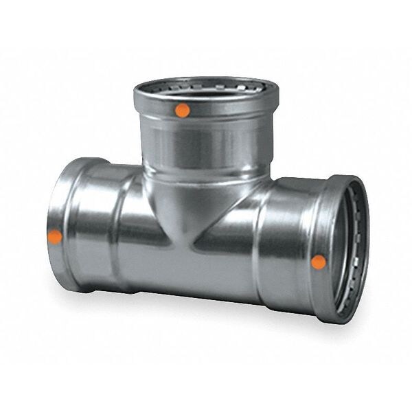 Viega ProPress XL-S Reducing Tee, 304 Stainless Steel 85810 | Zoro