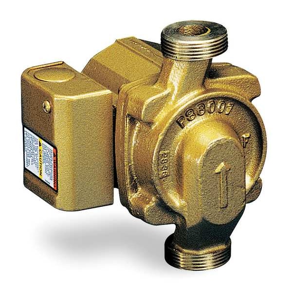 Bell & Gossett Hydronic Circulating Pump, 1/40 hp, 115V, 1 Phase, Union ...