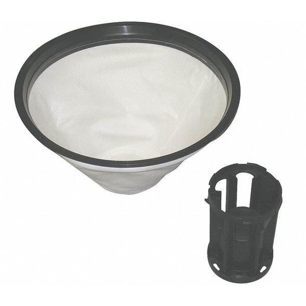 Nilfisk Sleeve Filter, Dry, Vacuum Sac Filter 140 9512 500 | Zoro