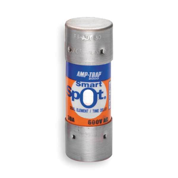 MERSEN/FERRAZ SHAWMUT Fuse, Time Delay, 12A, AJT Series, 600V AC, 500V ...