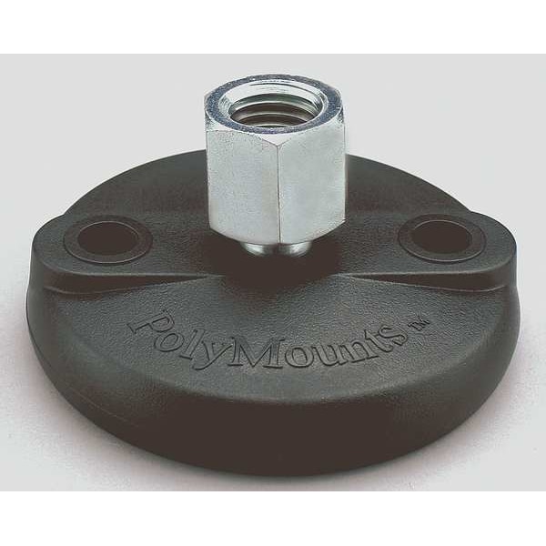 S & W Manufacturing Leveling Mount, Boltless, 5/8-11, 2 in Base BNYLC2 ...