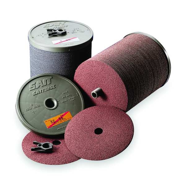 United Abrasives/Sait Fiber Disc, 5x7/8, 36G, 0 59336 | Zoro