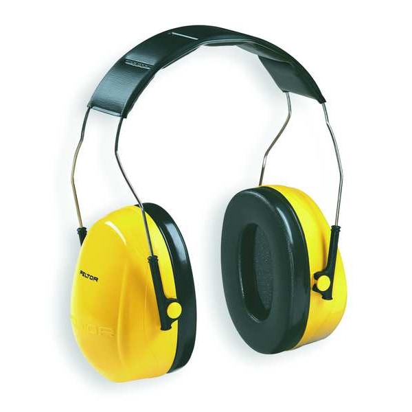 3M Peltor Peltor Optime 98 Over-the-Head Ear Muffs, Stainless Steel ...