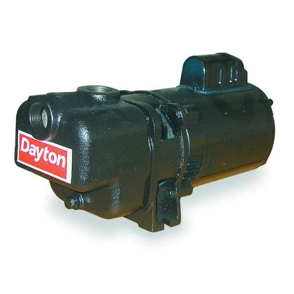 Dayton Centrifugal Pump, 2 hp, 115/230V AC, 1 Phase, 72 ft Max Head 4UA76 | Zoro