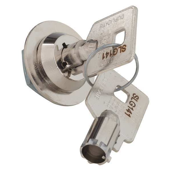 Compx Fort Tubular Pin Tumbler, Bright Nickel, 1/16 in For Door ...