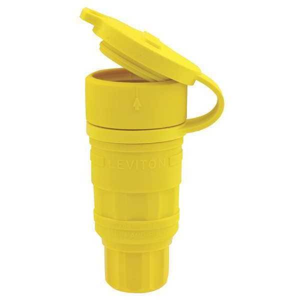 Leviton Watertight Locking Connector, L6-15R, 15 A, 250V AC, Single ...