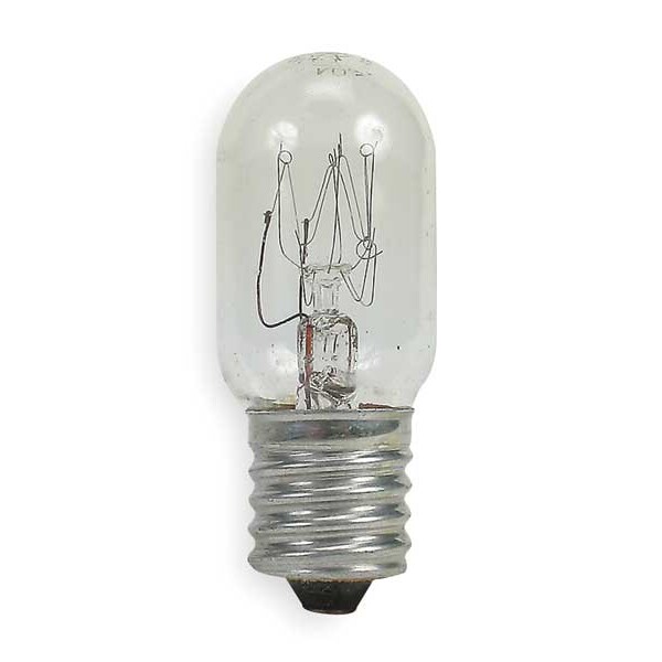 Current GE LIGHTING 15W, T7 Incandescent Light Bulb 15T7N CD | Zoro