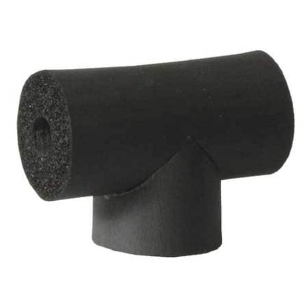 K-Flex Usa 2-3/8" x 1" Elastomeric Tee Pipe Fitting Insulation, 1" Wall 801-T-100238 | Zoro