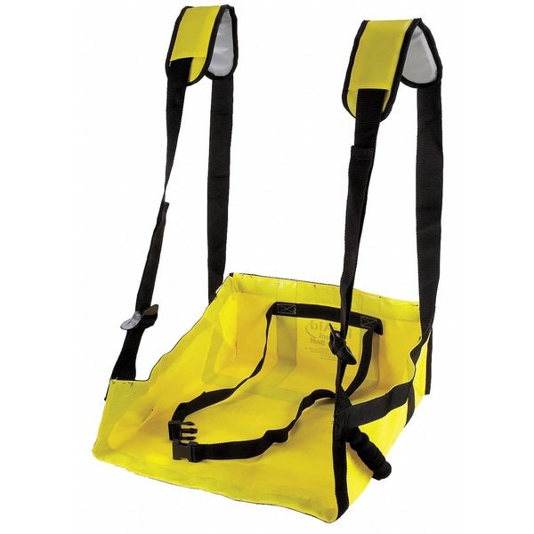 Evac-Chair Rescue Seat, 20-1/2 In W, 1 In H, Yellow 311 | Zoro
