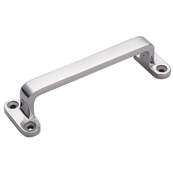 Sugatsune Pull Handle, 5-3/16 In. H, Polished, Unthr. Through Holes FT ...