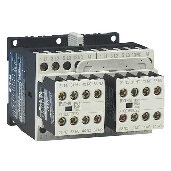 Eaton IEC Magnetic Contactor, 1NC/2NO, 240V AC, 3 P, Reversing, Screw ...