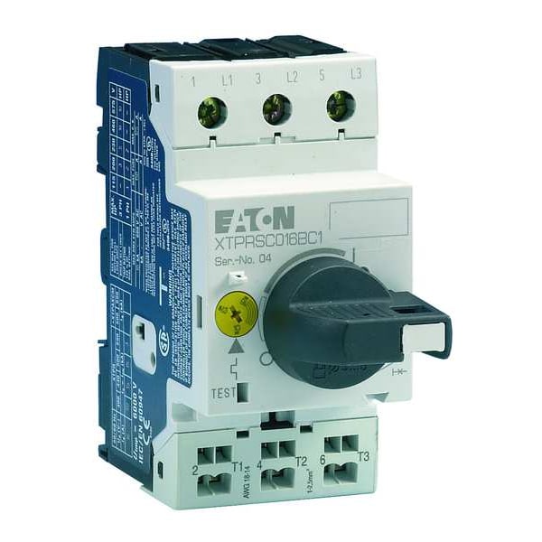 Eaton Manual Mtr Protector, 10A, Rotary, Frame B XTPR010BC1 | Zoro