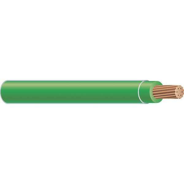 Southwire THHN Building Wire, Copper, 10 AWG, 1C, Green, Stranded, 500 ...