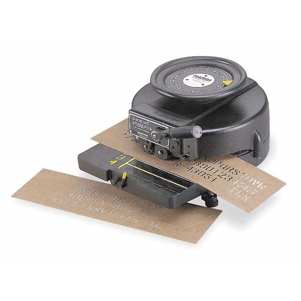 Marsh Stencil Machine, 3/4 In Character H S | Zoro