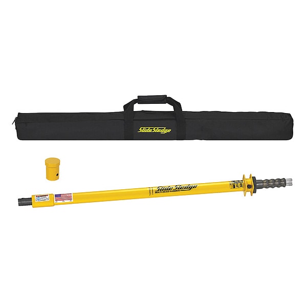 Slide Sledge Slide Hammer w/ Pin Driver, 21 lb., 46" 211401 | Zoro