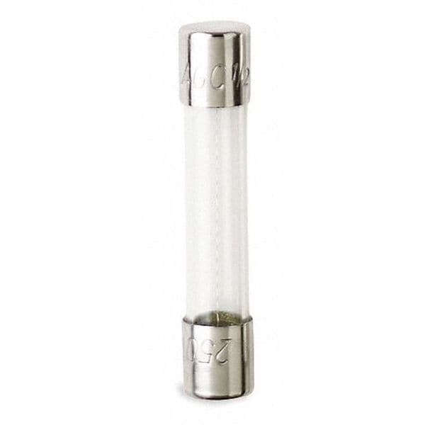 BUSSMANN 1A Glass Fuse, - AGC-1-R