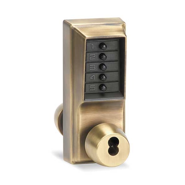 Simplex Push Button Lock, Entry, Key Override 1021-B-05-41 | Zoro
