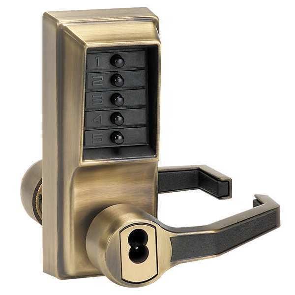 Simplex Push Button Lock, Entry, Key Override LR-1021-B-05-41 | Zoro