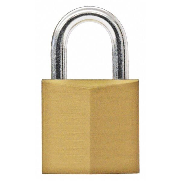 Master Lock Padlock, Keyed Different, Standard Shackle, Rectangular ...