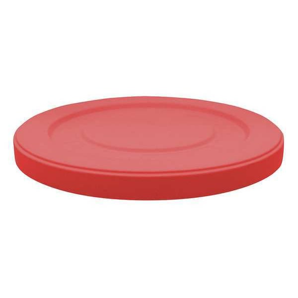 Zoro Select 20 gal, 22 gal, 25 gal, 30 gal Flat Trash Can Top, 22 in W ...