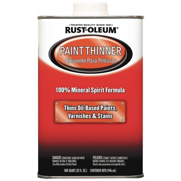 Rust-Oleum Paint Thinner, 1 qt. 248669 | Zoro