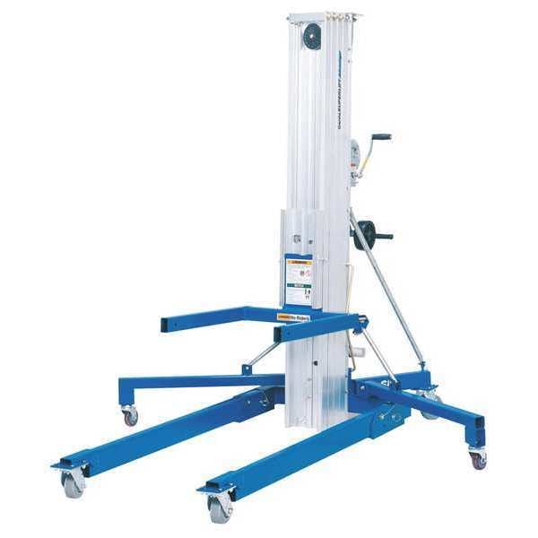 Genie General Purpose Manual Material Lift, 650 lb Load Capacity, Hand ...