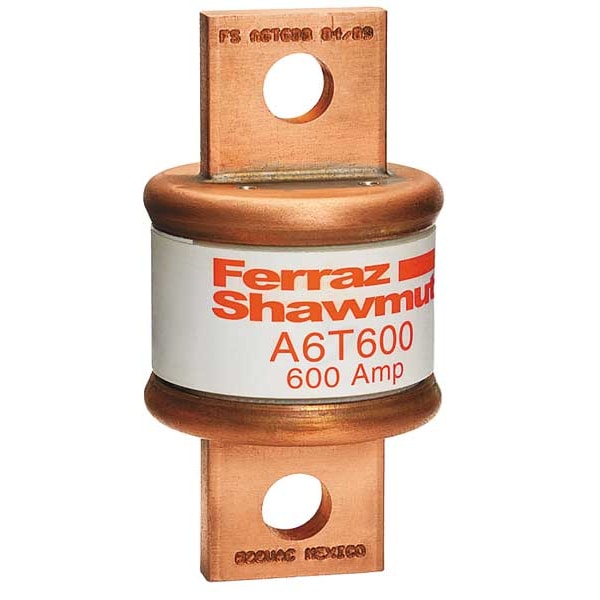 MERSEN 600A T Fast-Acting UL Class Fuse, 600V AC, A6T series - A6T600